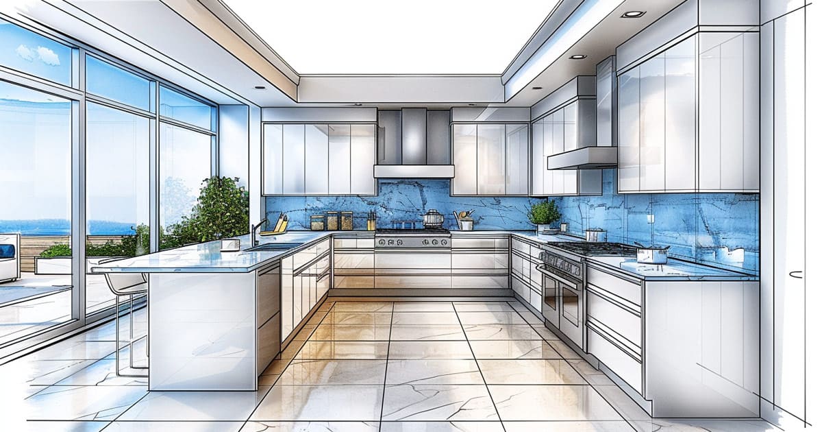 Ideal kitchen size guide: designing your perfect kitchen - SNAIDERO AMERICA